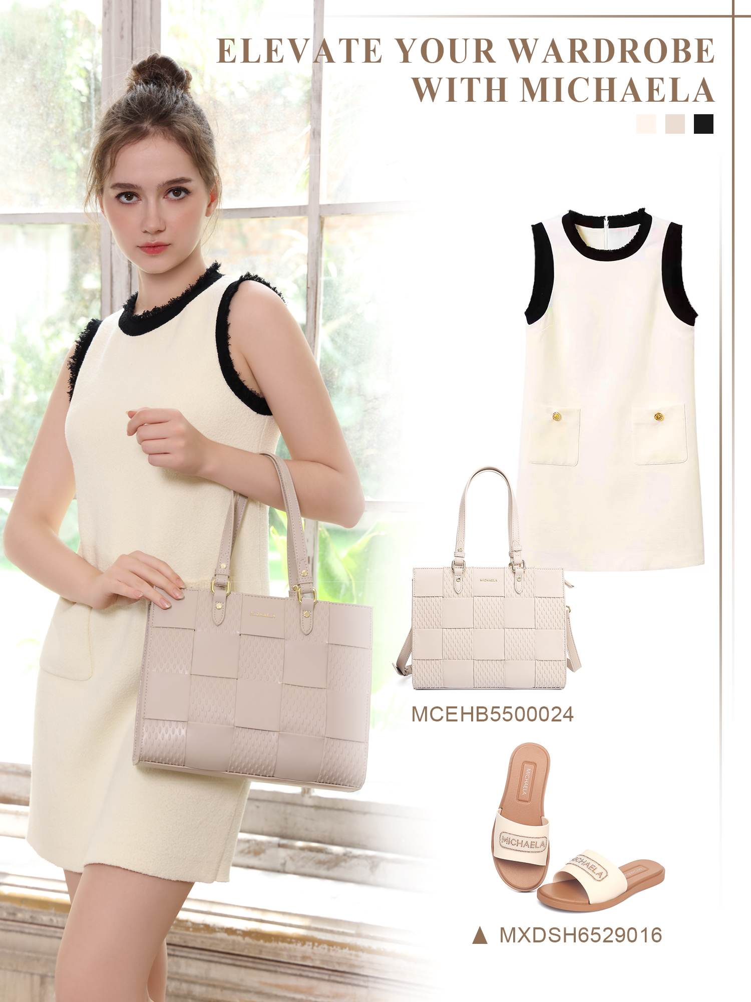 MICHAELA Rhinestone Flat Slippers Luxury Chic Comfort Slide Sandals for ...