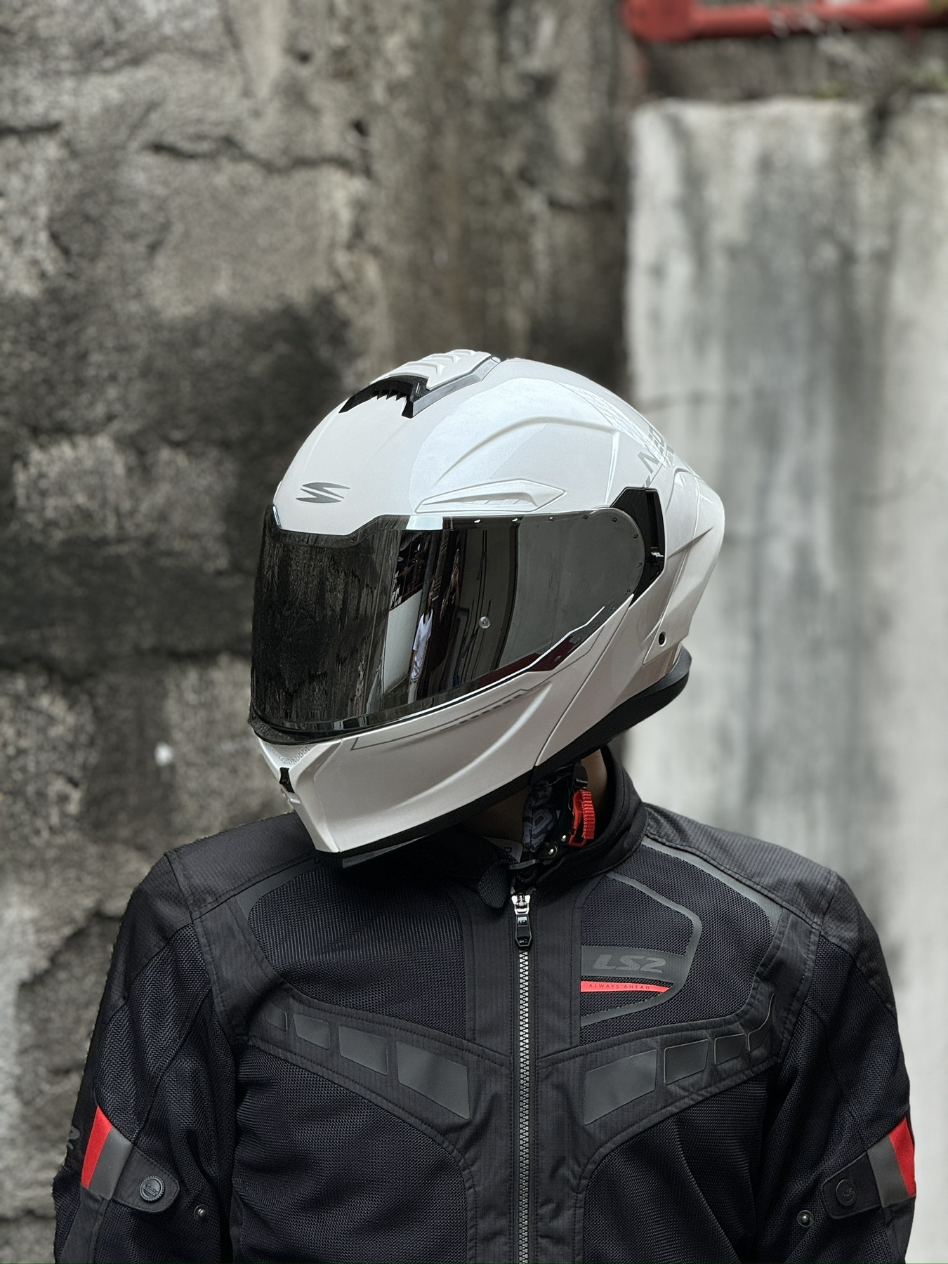Spyder Neo Icon Modular Dual Visor Helmet for Motorcycle (Free Clear ...