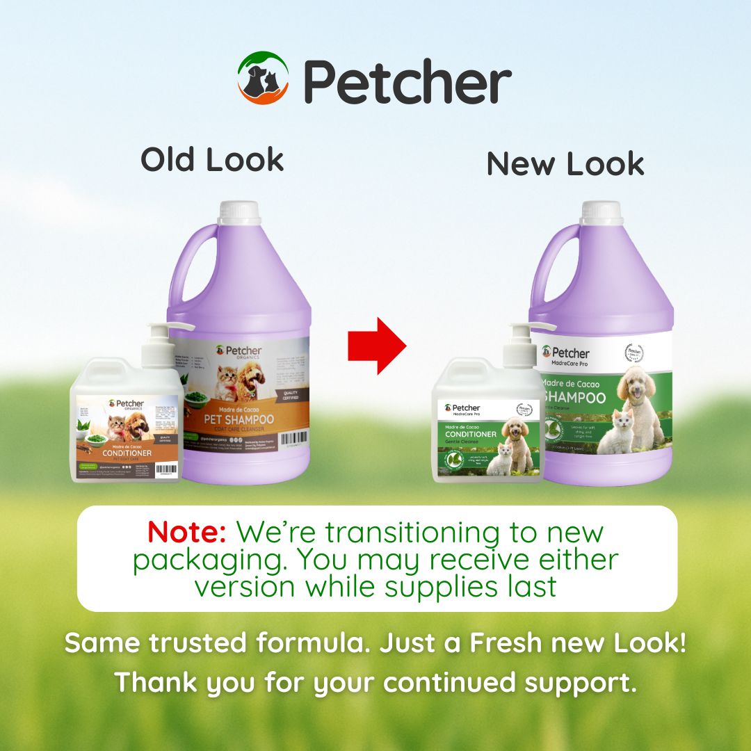 Petcher Madre De Cacao Pet Shampoo and Conditioner Sulit Bundle for ...