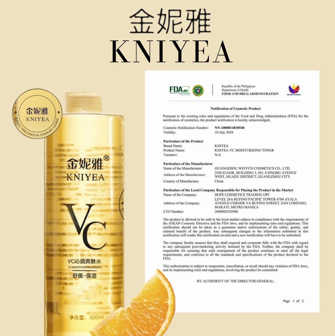 BUY 1 TAKE 1 KNIYEA TONER VC CLEANSING TONER AND COLLAGEN BRIGHTENING ...