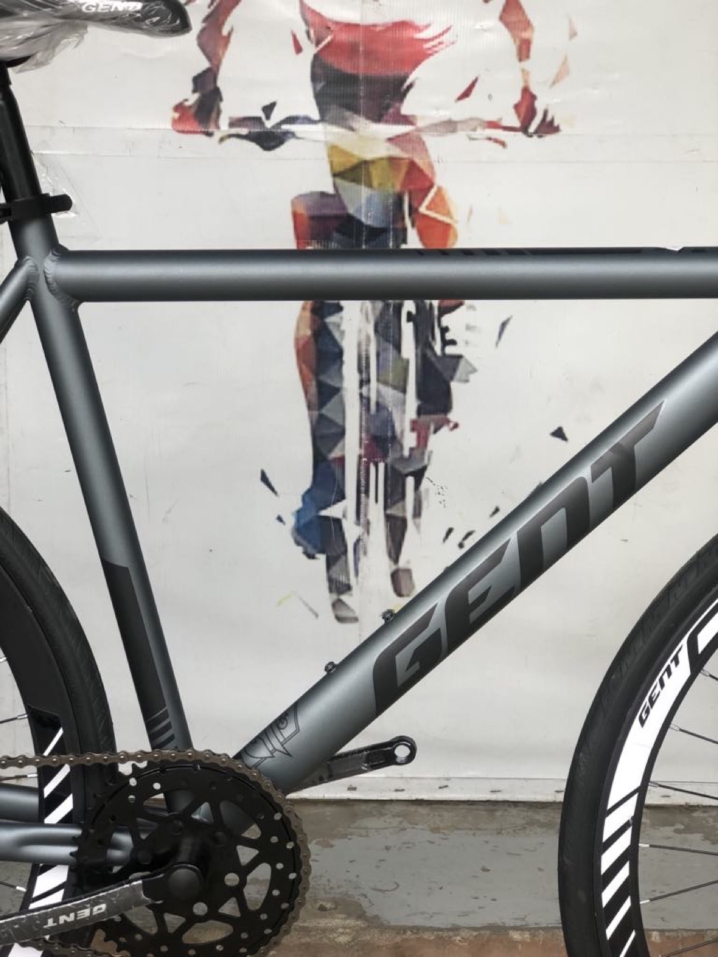 GENT 104 Fixie Bikes Alloy Frame 700c Dropbar With Freebies | Shopee ...