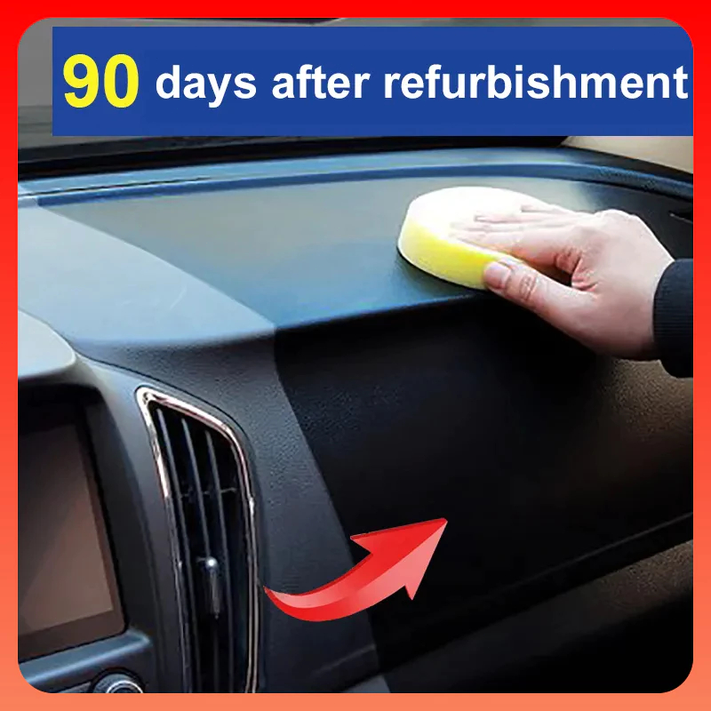 120ML Car Plastic Restorer Car interior cleaner Car Wax Retreading ...