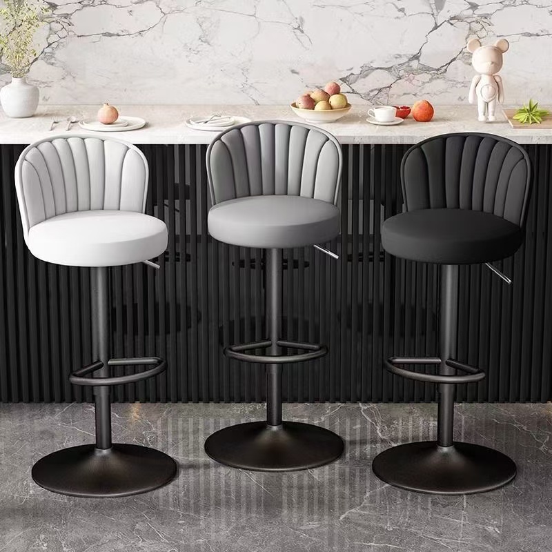 High chair bar stool bar chair high-end bar chair air lift adjustable ...