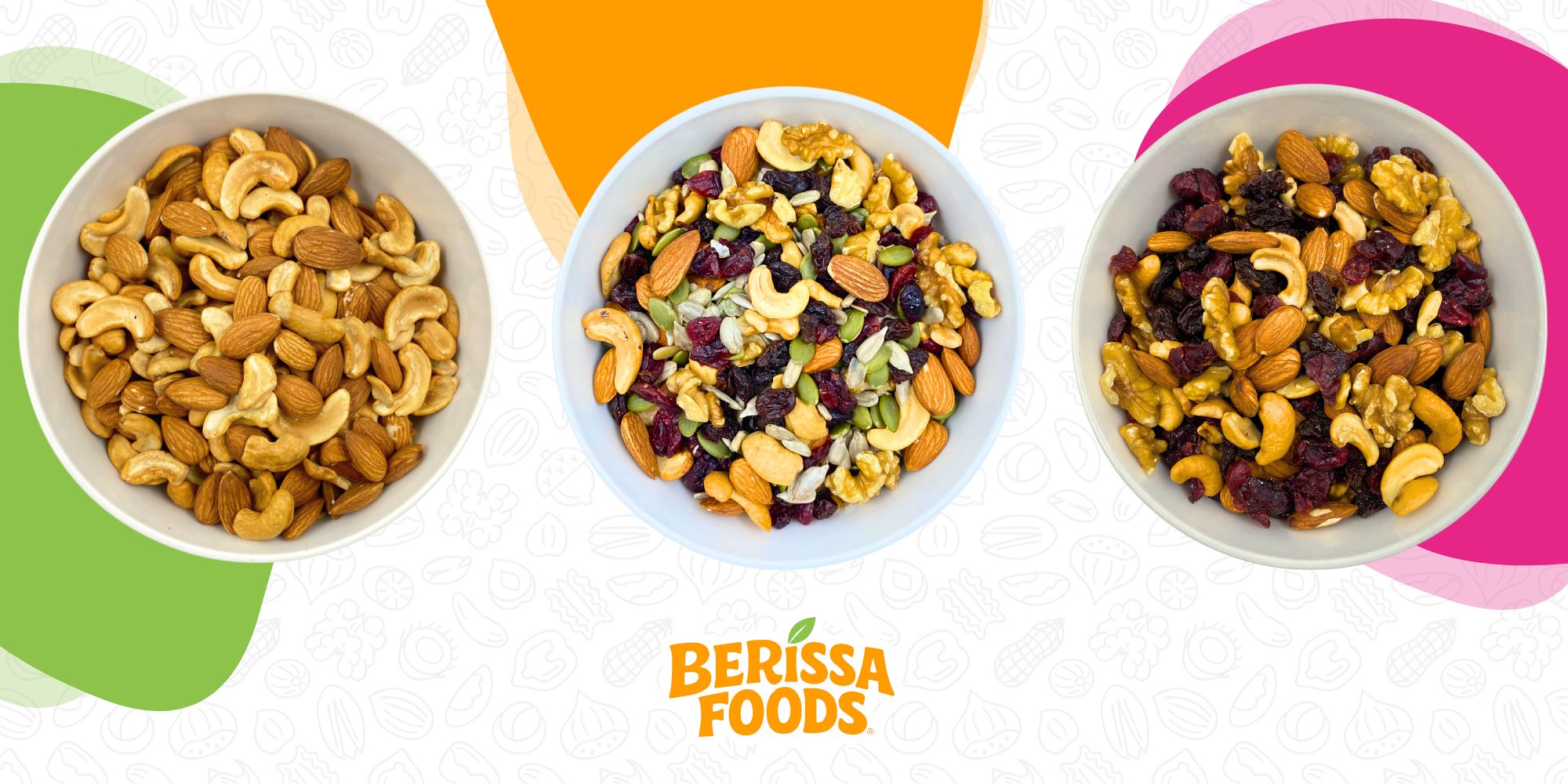 Raw Walnuts 50g, 100g and 250g - Berissa Foods - Unsalted - Premium ...