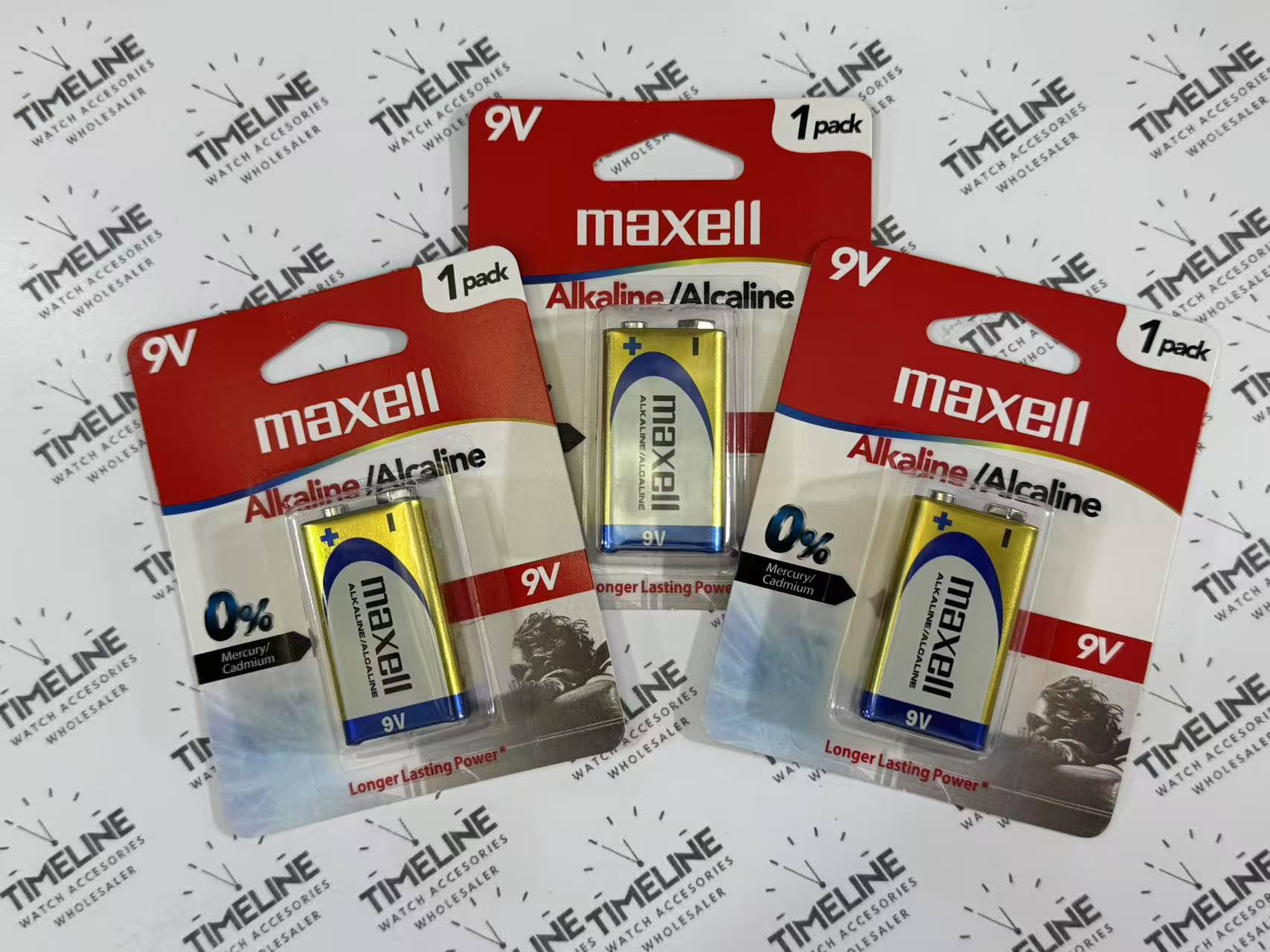 9v type Alkaline Maxell Original Battery 6LR61-1piece | Shopee Philippines