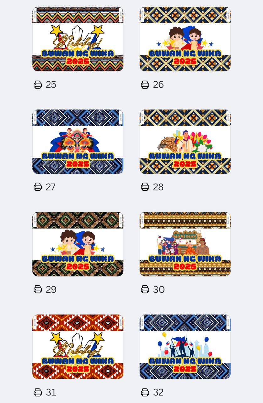 Buwan ng Wikang Pambansa Head Dress (Design 21-46) | Shopee Philippines