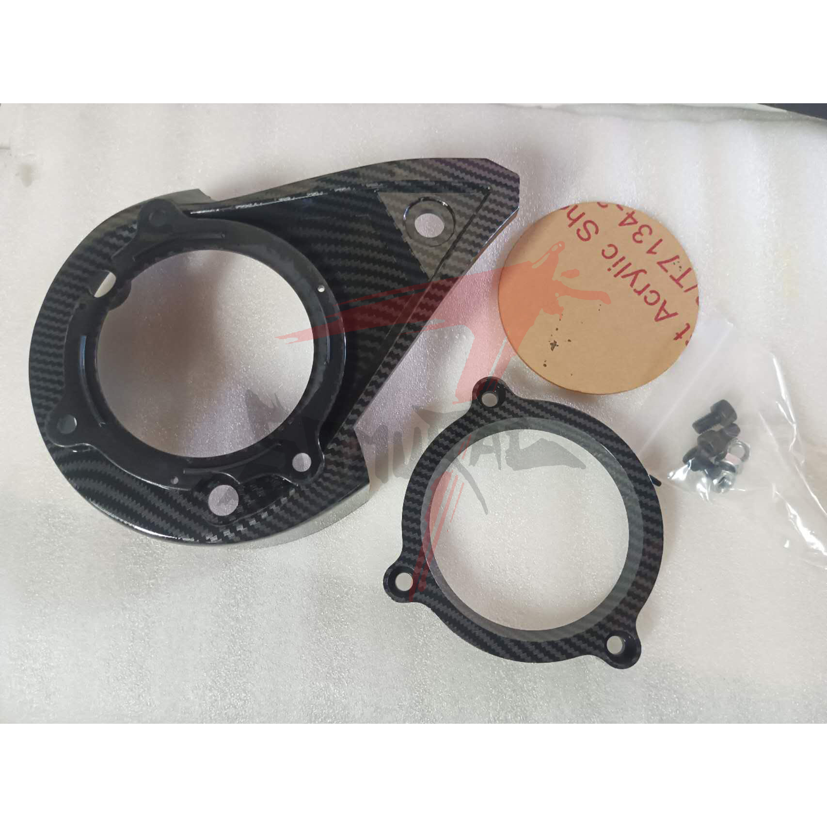 Honda Click V2/V3/V4 Pulley Cover with Transparent Screen CVT Cover ...