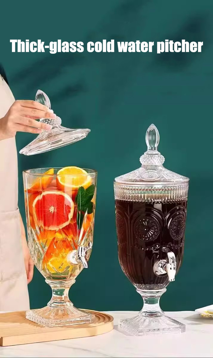 Glass Juice Triangle Club Bar Equipment European Style Elegant and ...