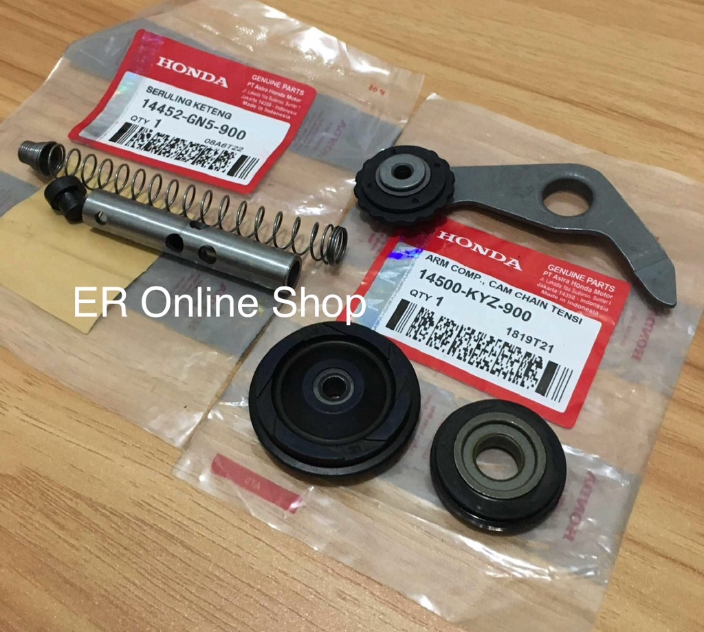 HONDA GENUINE XRM125 FI/RS125 FI TIMING CHAIN, ROLLER GUIDE SET ...