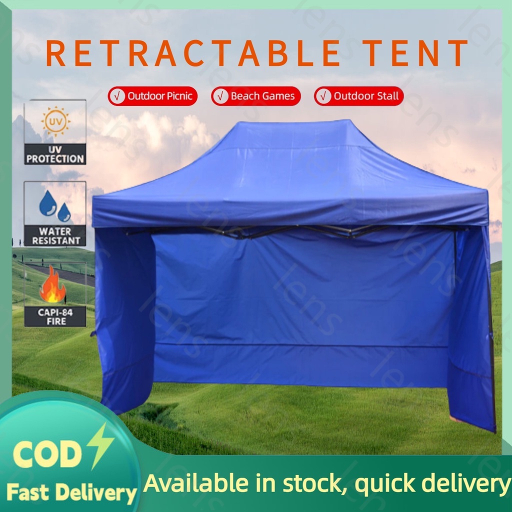 Retractable Tent Heavy Duty 3x3/3x4.5 Outdoor Car Tent with Thickened ...
