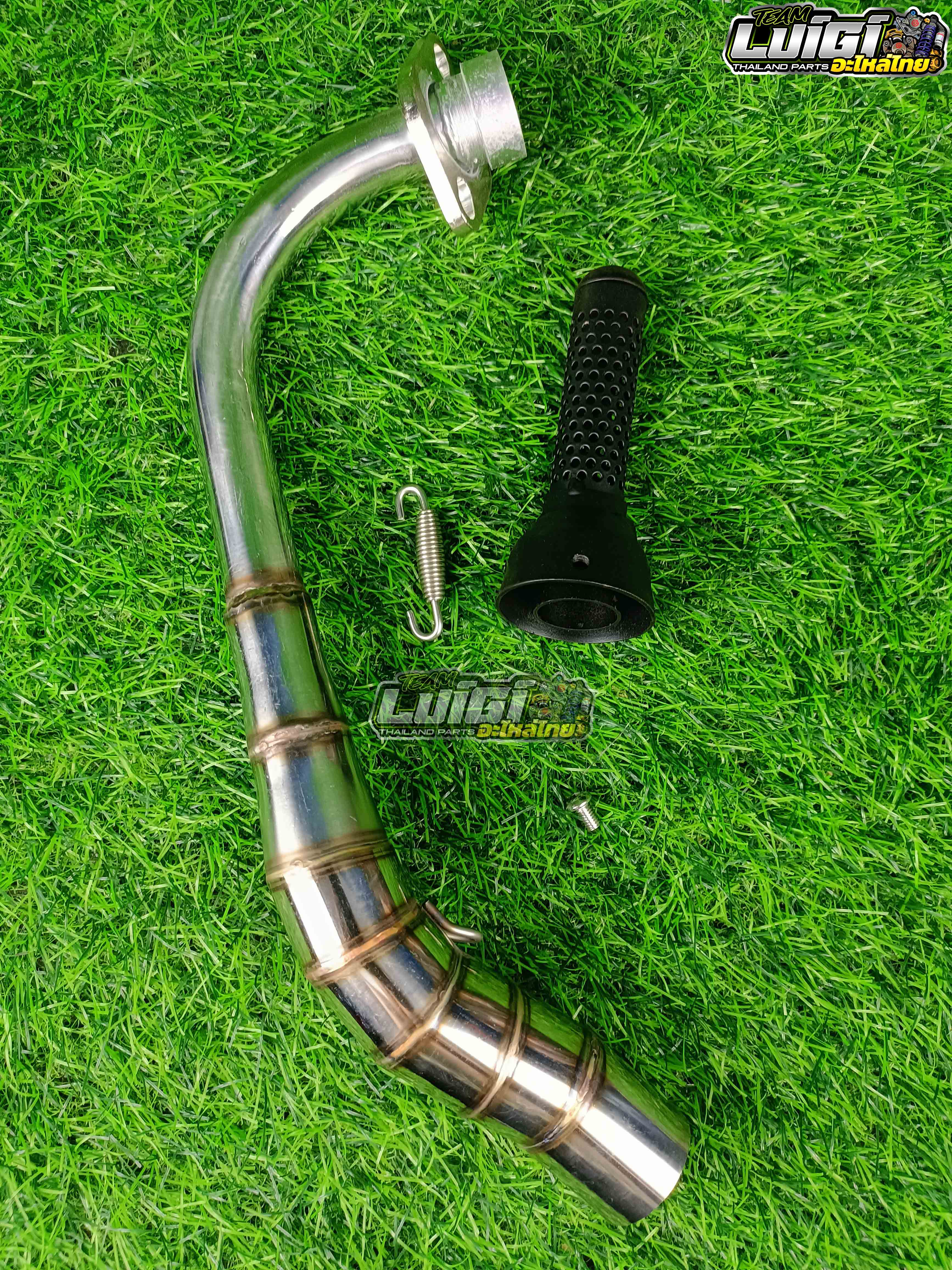 YAMAHA MIO SOULTY HUN PIPE 2 IN 1 TITANIUM TIP POWER PIPE | Shopee ...