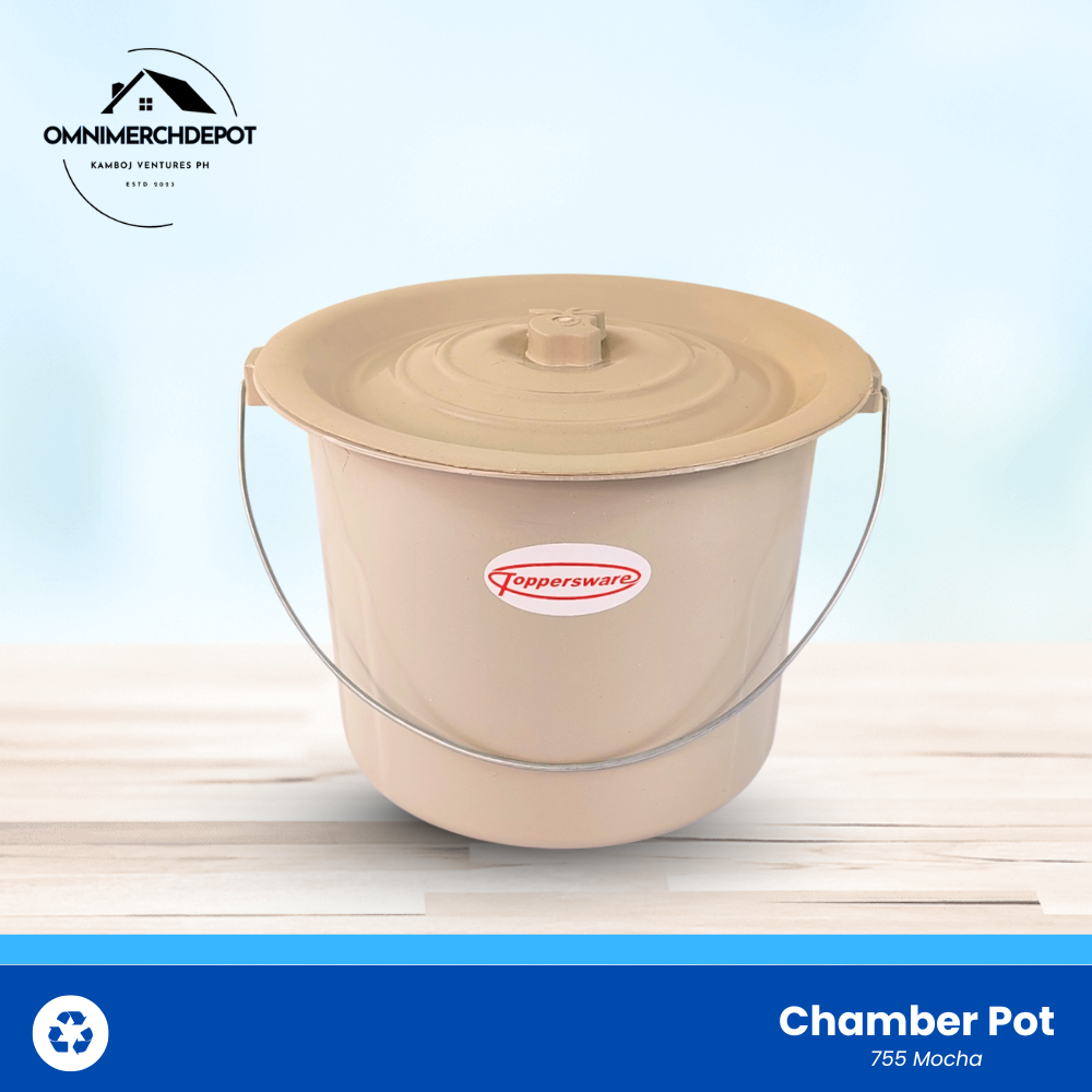 Arinola Mocha Chamber Pot Potty Potty Training Adult Bedside Toilet ...