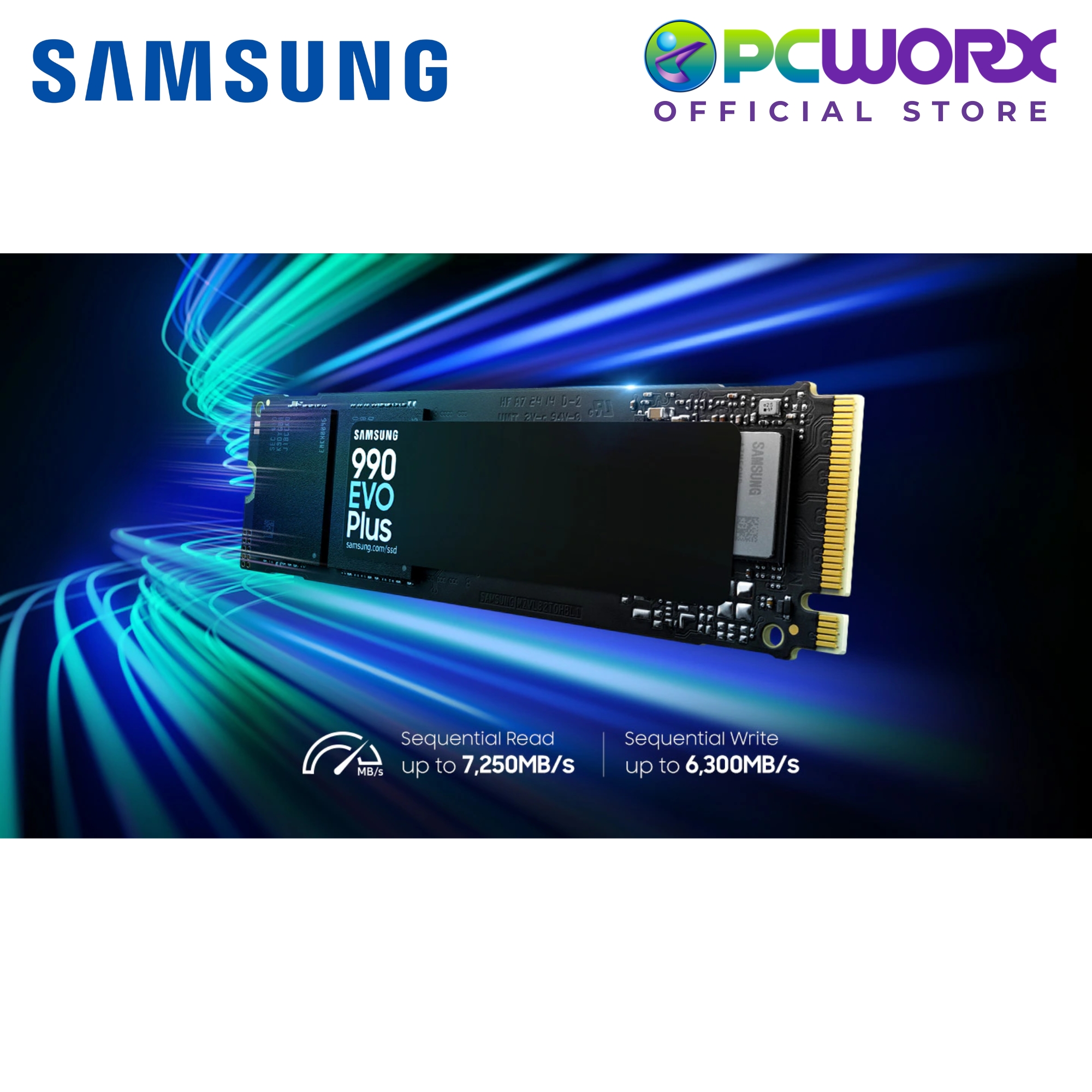 Samsung 990 Evo Plus 1TB 2TB 4TB M.2 NVME SSD For Laptop | Shopee ...