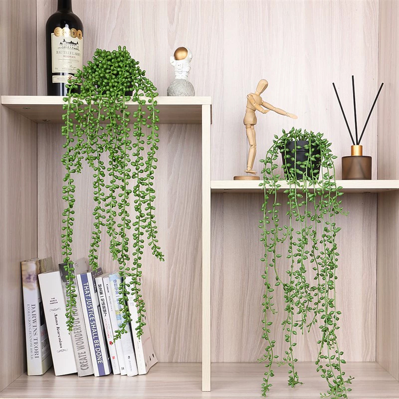 Hanging bonsai combination simulation hanging bonsai decoration home ...