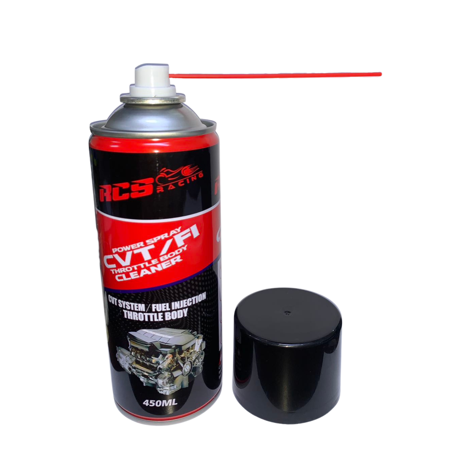 RCS Racing power spray cvt/fi throttle body cleaner cvt system / fuel ...