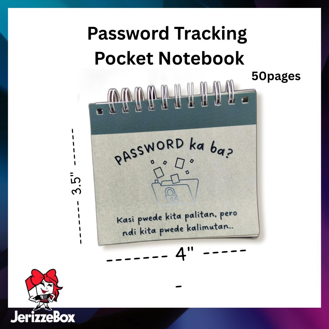 Small Password Tracker pocket size notebook | Shopee Philippines