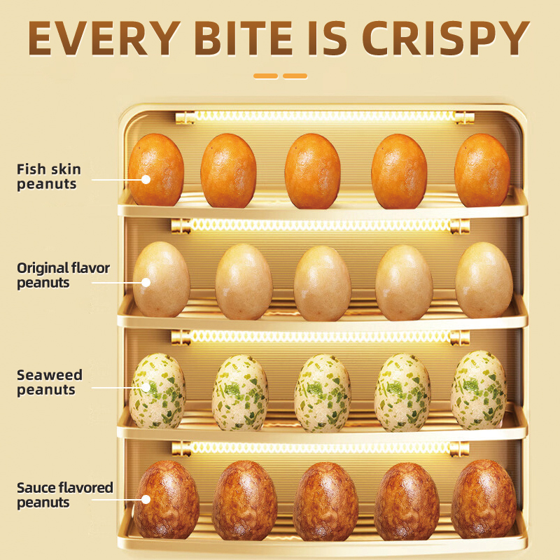 Mr.squirrel Peanuts snack roasted 100g Dinosaur egg Peanuts Crispy ...