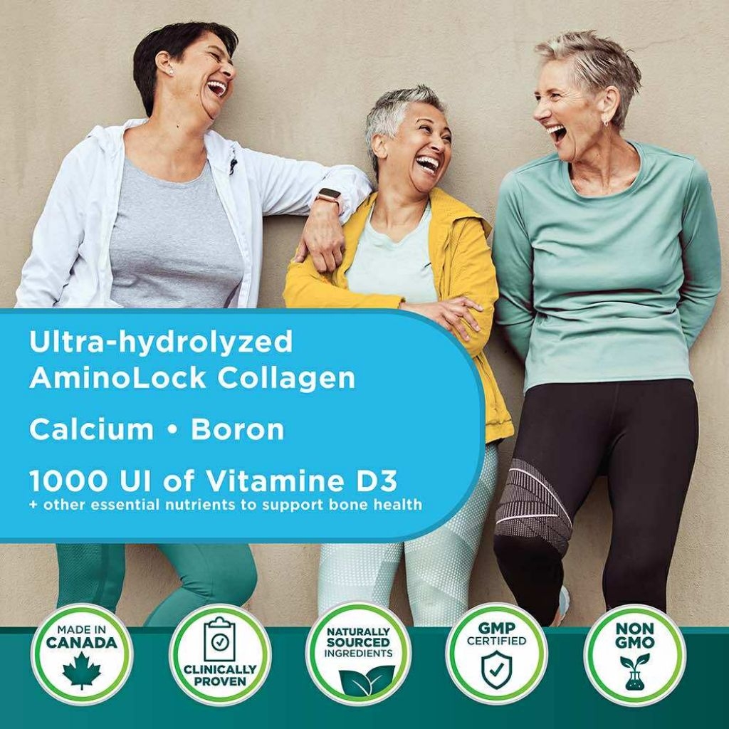 *MADE IN CANADA* Genacol AminoLock Collagen BONE & JOINT | 90 capsules ...
