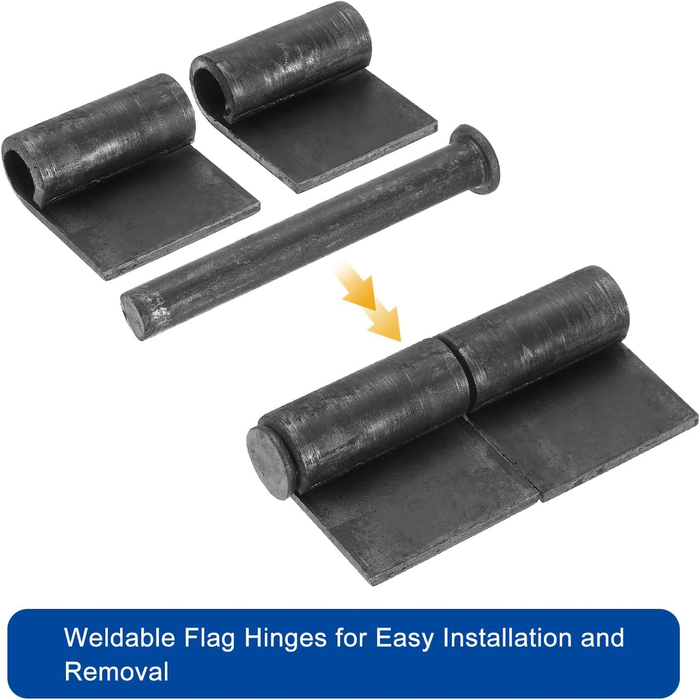 Gate Cylindrical Hinge Welding Hinge Flag Hinge heavy duty Gate Hinges ...