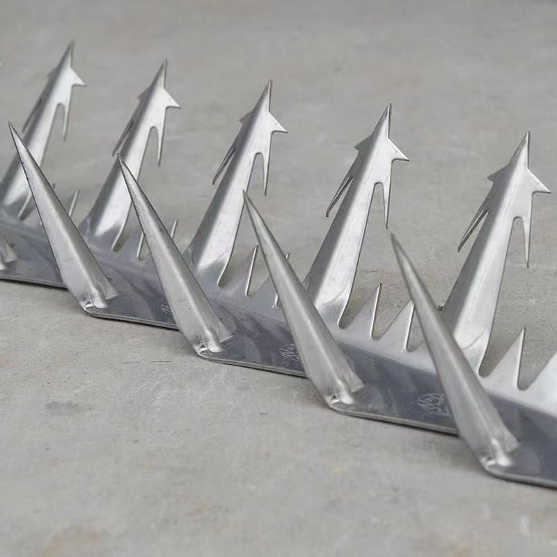 Anti climb Sharp Wall Spike on top of Wall and Fence | Security Spikes ...