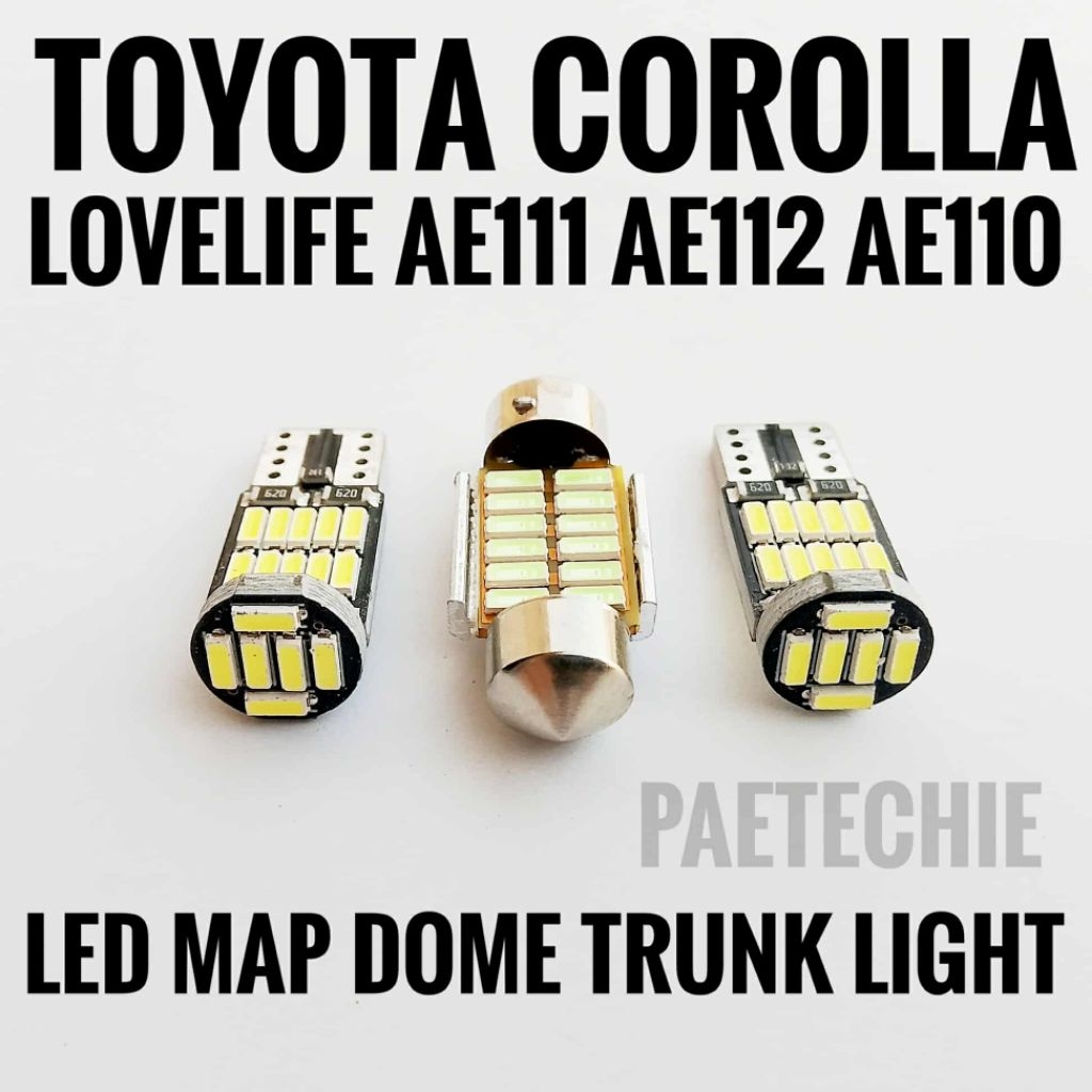 Toyota Corolla Lovelife AE111 AE112 AE110 Lovelife LED Interior Light ...