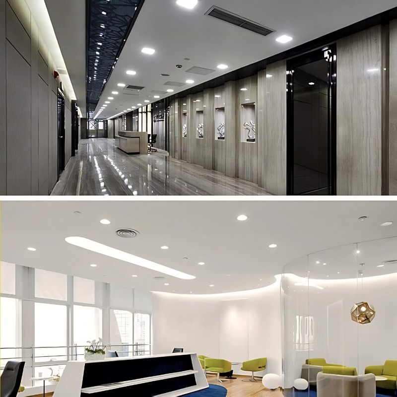 Recessed LED Pin Light Downlight Ceiling Lights Panel Light 5W 9W 12W ...