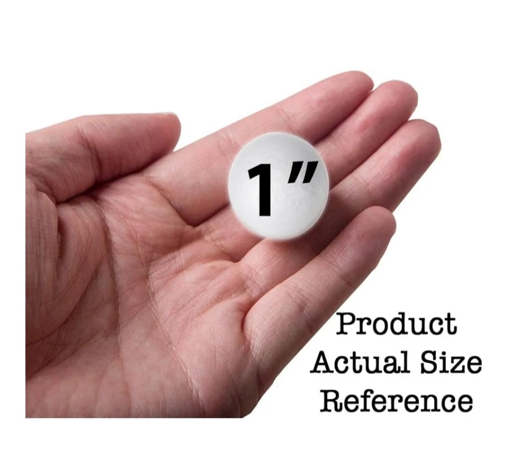 Styro Foam Ball 1 inch ( pack of 10 ) | Shopee Philippines