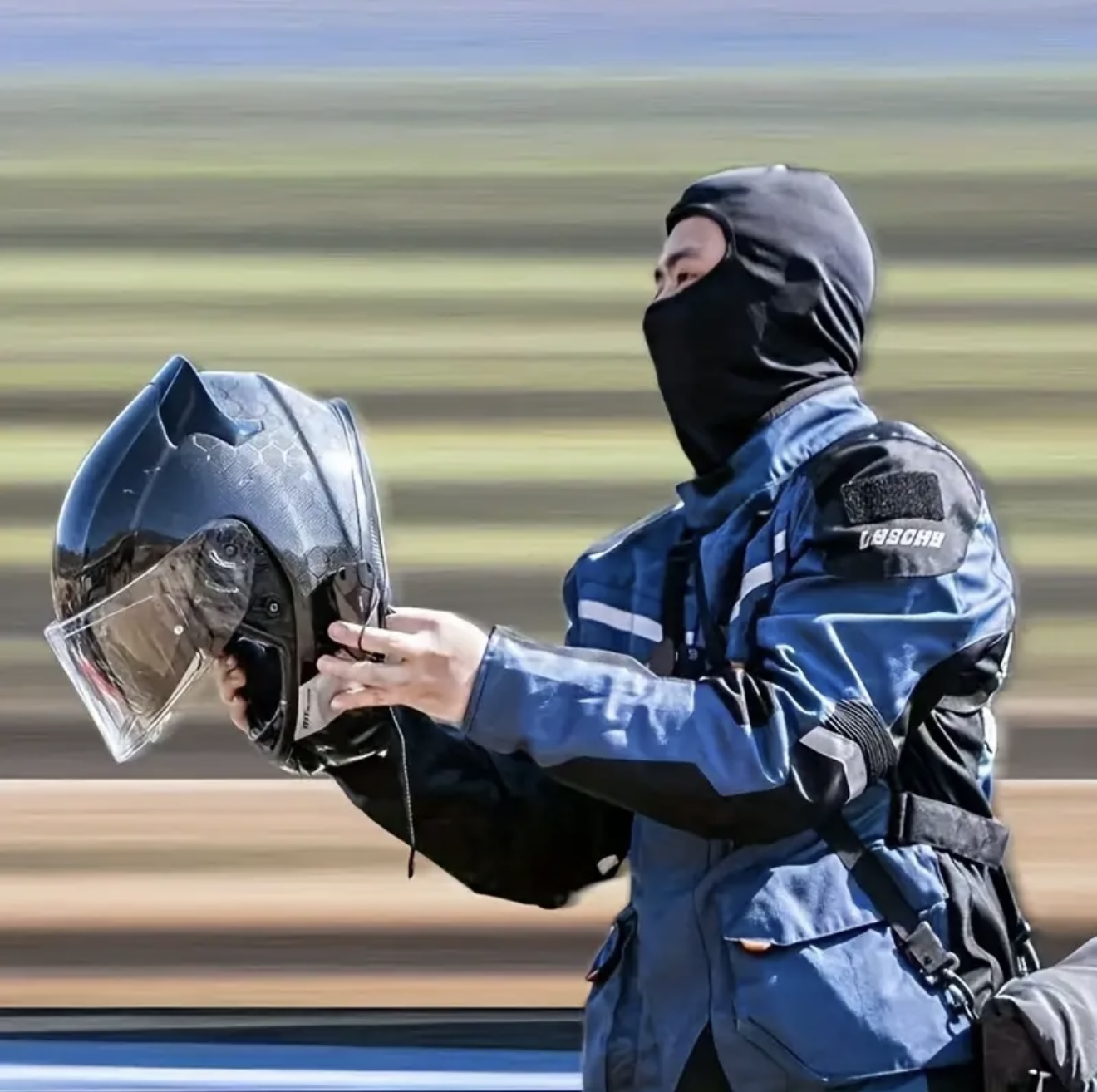 Bonet Ice Silk Face Mask Bonet Men Outdoor Cycling Fishing Anti-uv ...