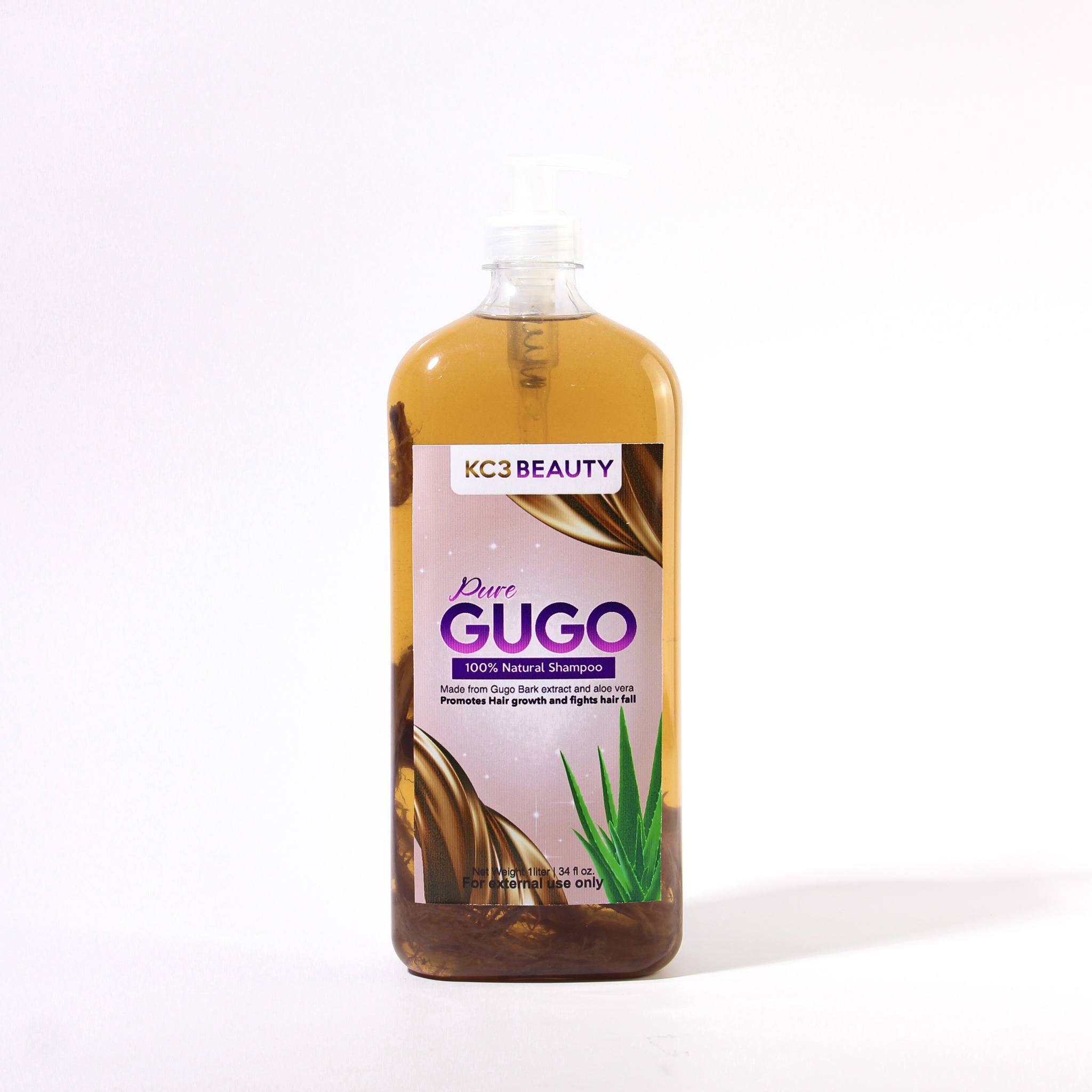 KC3 GUGO Shampoo 1LITER (PARABEN & SULFATE FREE) | Shopee Philippines