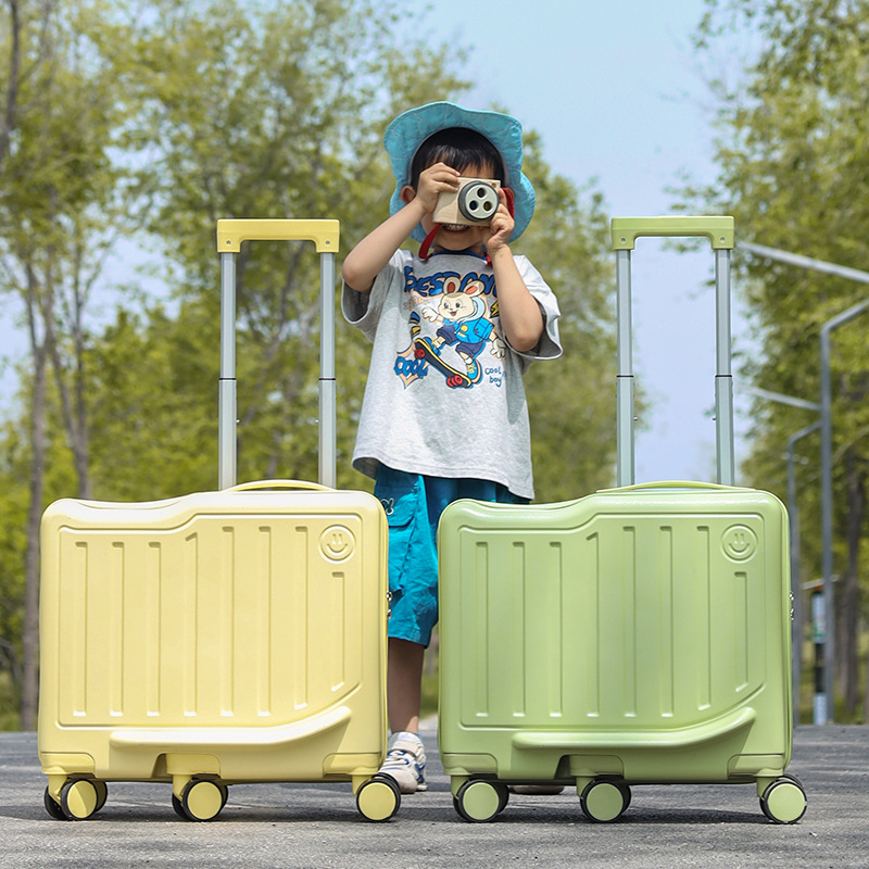 Built to Last! 20in Heavy-Duty Kids Ride-On Suitcase with Cup Holder ...