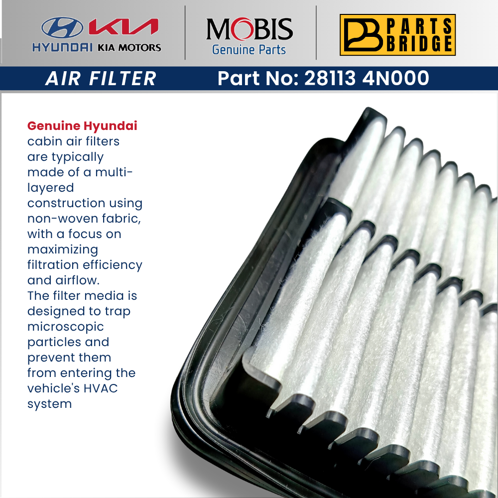 Air Filter for Hyundai Eon year model 2012–2019 - part number 28113 ...