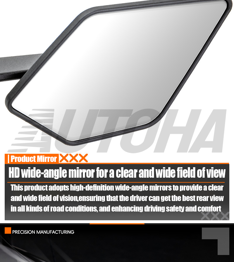Wind Wing Rotating Side Mirror for Motorcycle Universal Motorcycle Side ...