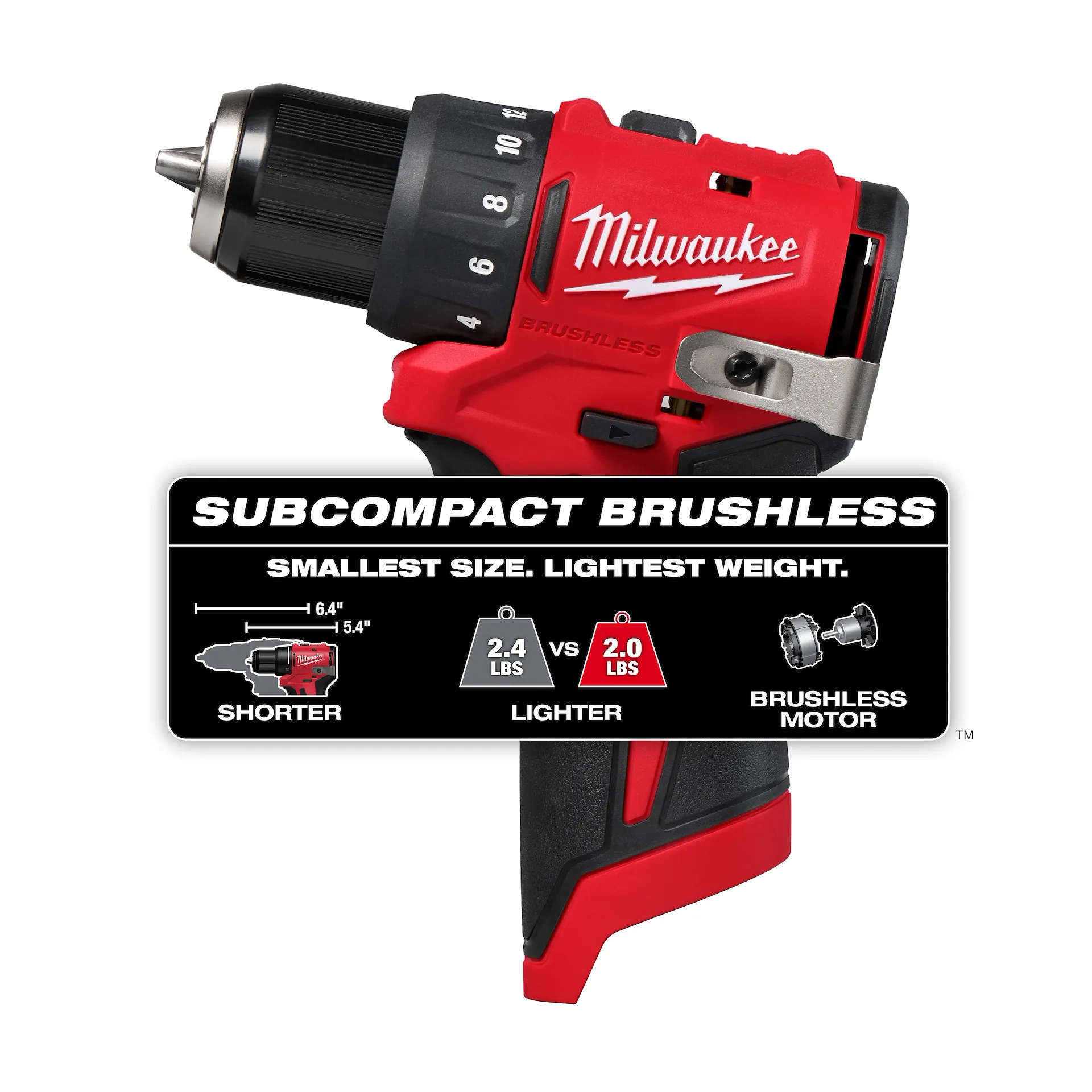 Milwaukee Cordless Drill Electric impact with hammer Drill Barena ...