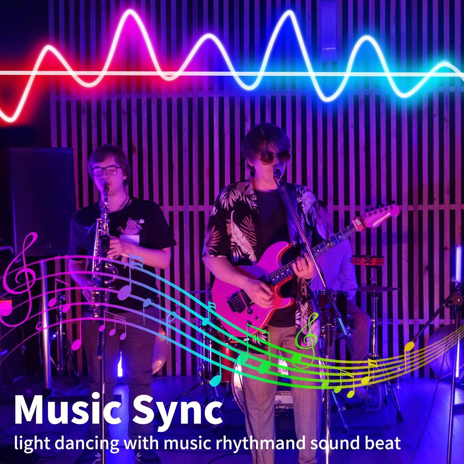 10M RGB Neon Strip Light Bluetooth Decor Light 24V Flexible Tape Cove ...