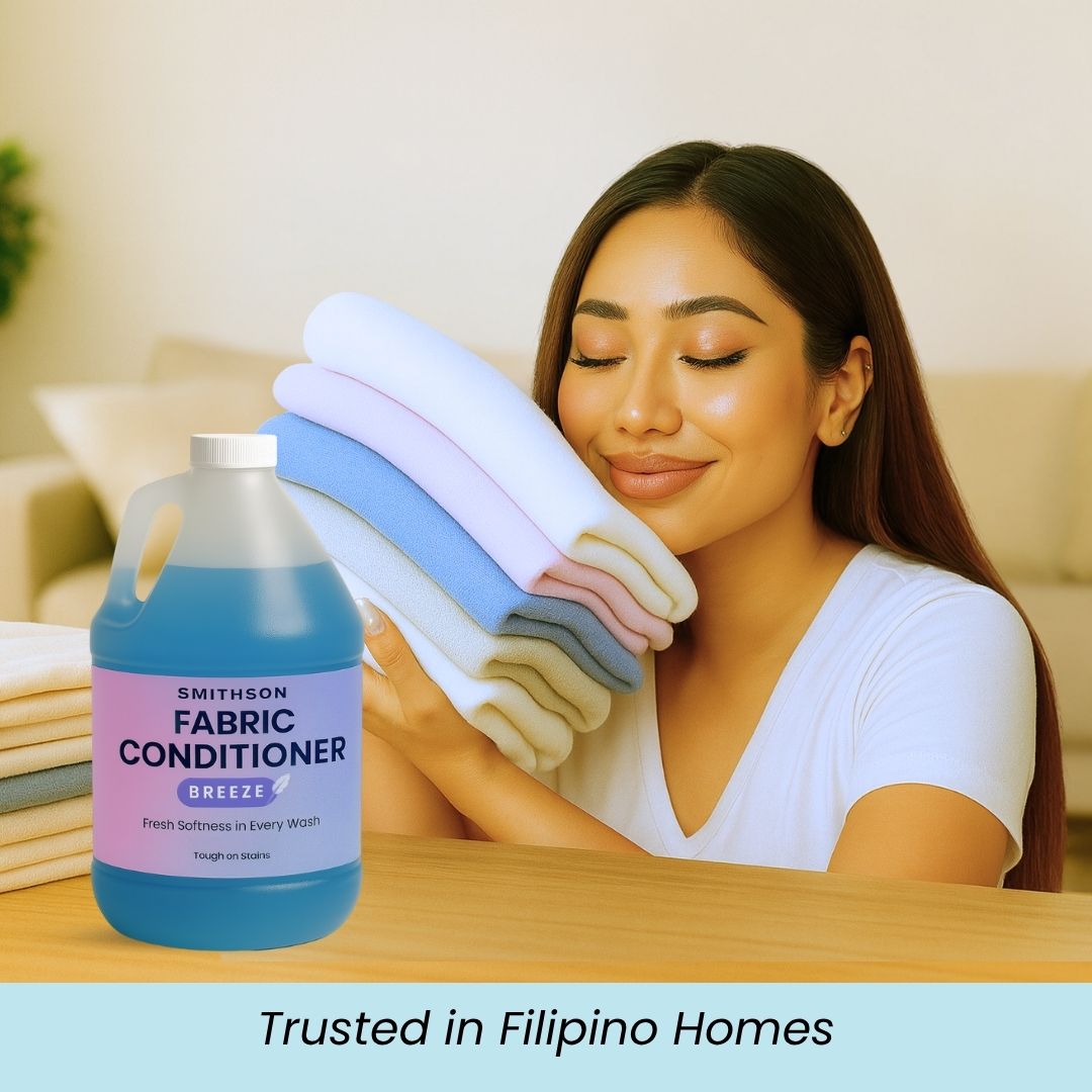 Smithson Fabric Conditioner 1 Gallon Fresh Scent – Soft & Long-Lasting ...