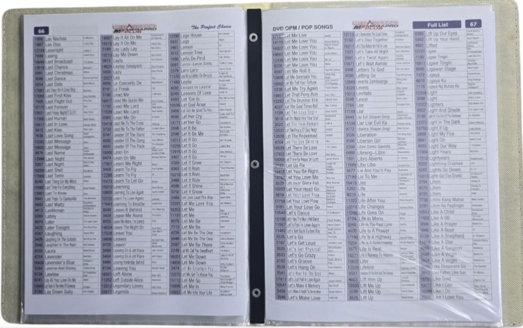 Megapro Plus And Megasound Hard Disc Songbook For MP-7000 JB/7000 JB ...