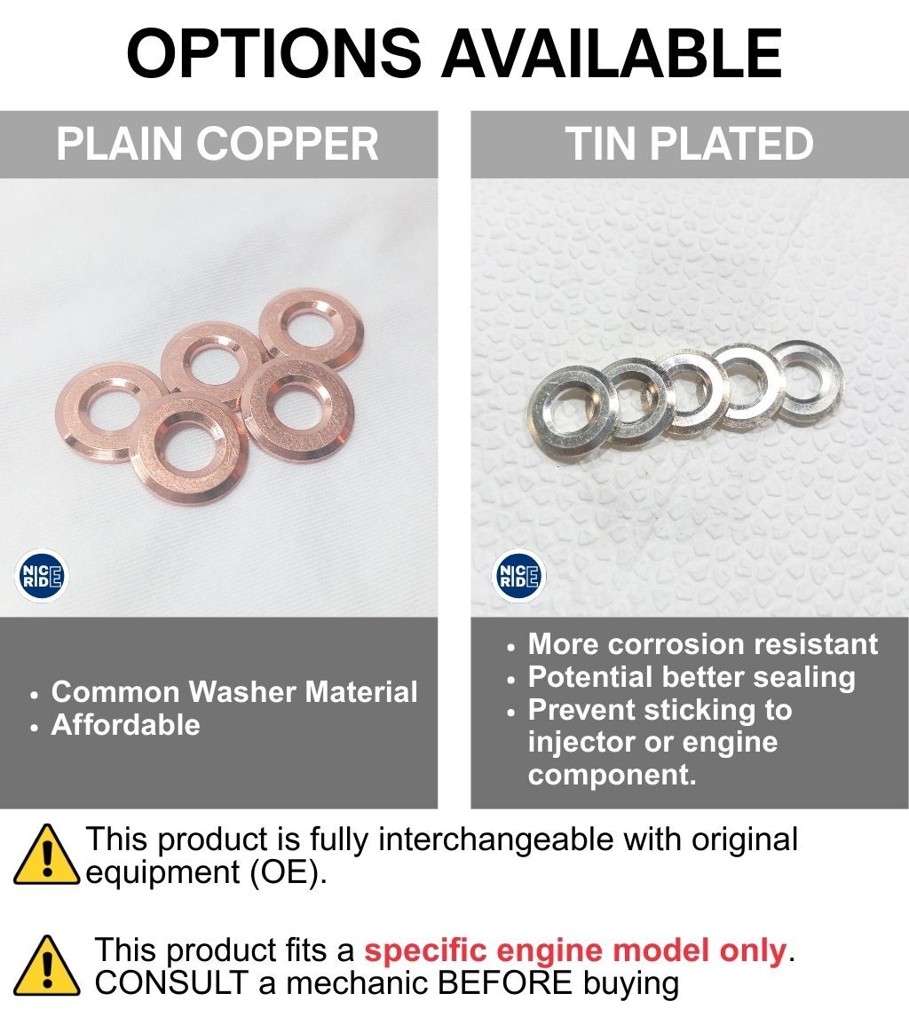 1KD 2KD Injector Washer Toyota Fortuner HiAce Hilux Innova | Shopee ...