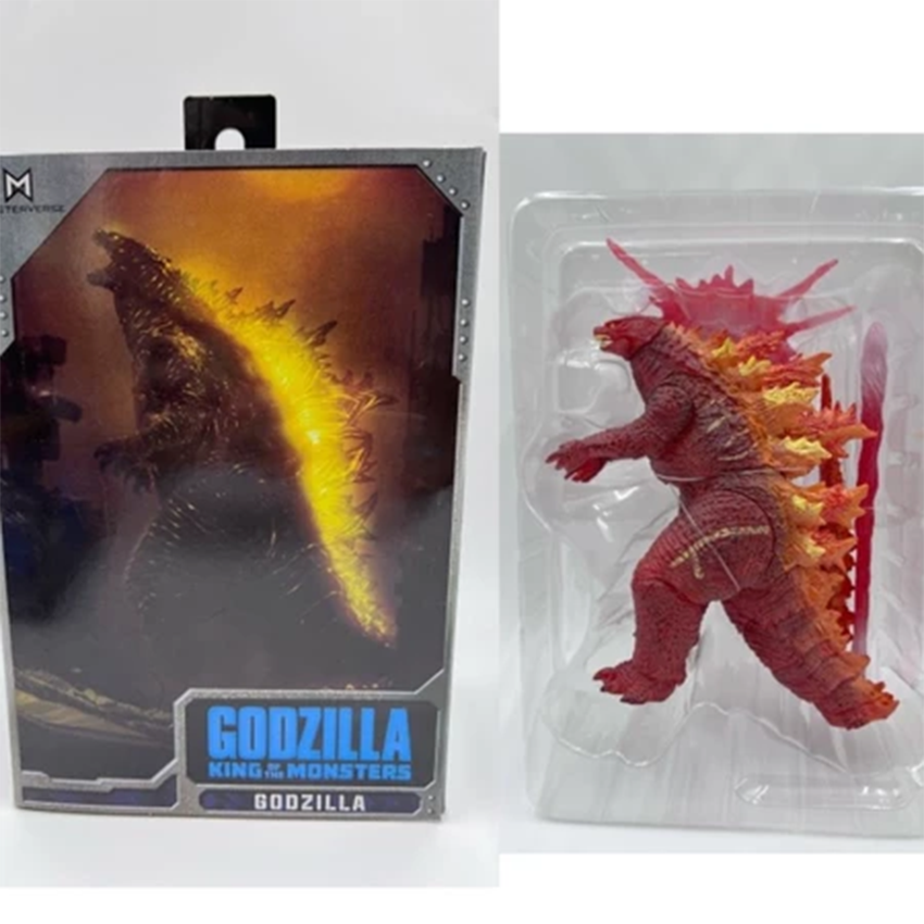 Neca 2019 burning godzilla kotm Movie version of Red Lotus Godzilla toy ...