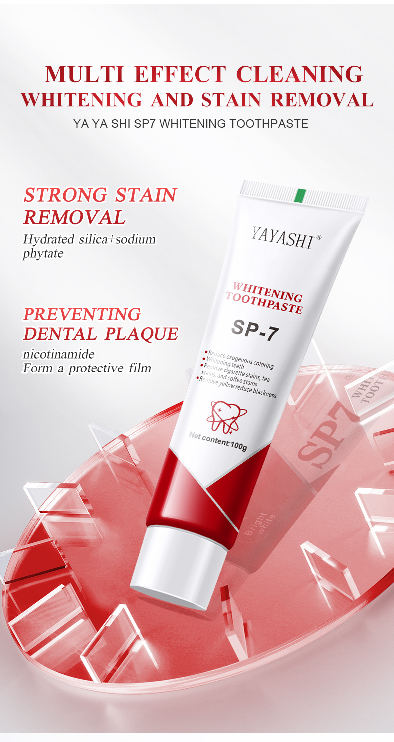 SP-7 Teeth whitening Desensitizing Toothpaste Tartar Control Mint ...