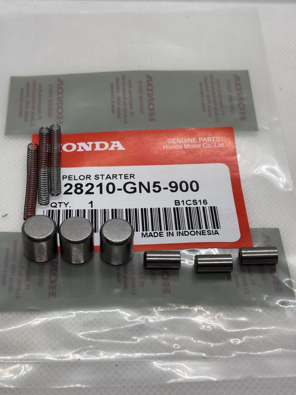 Tmx/Xrm110/Wave100 Bendix Repair Kit Honda genuine | Shopee Philippines