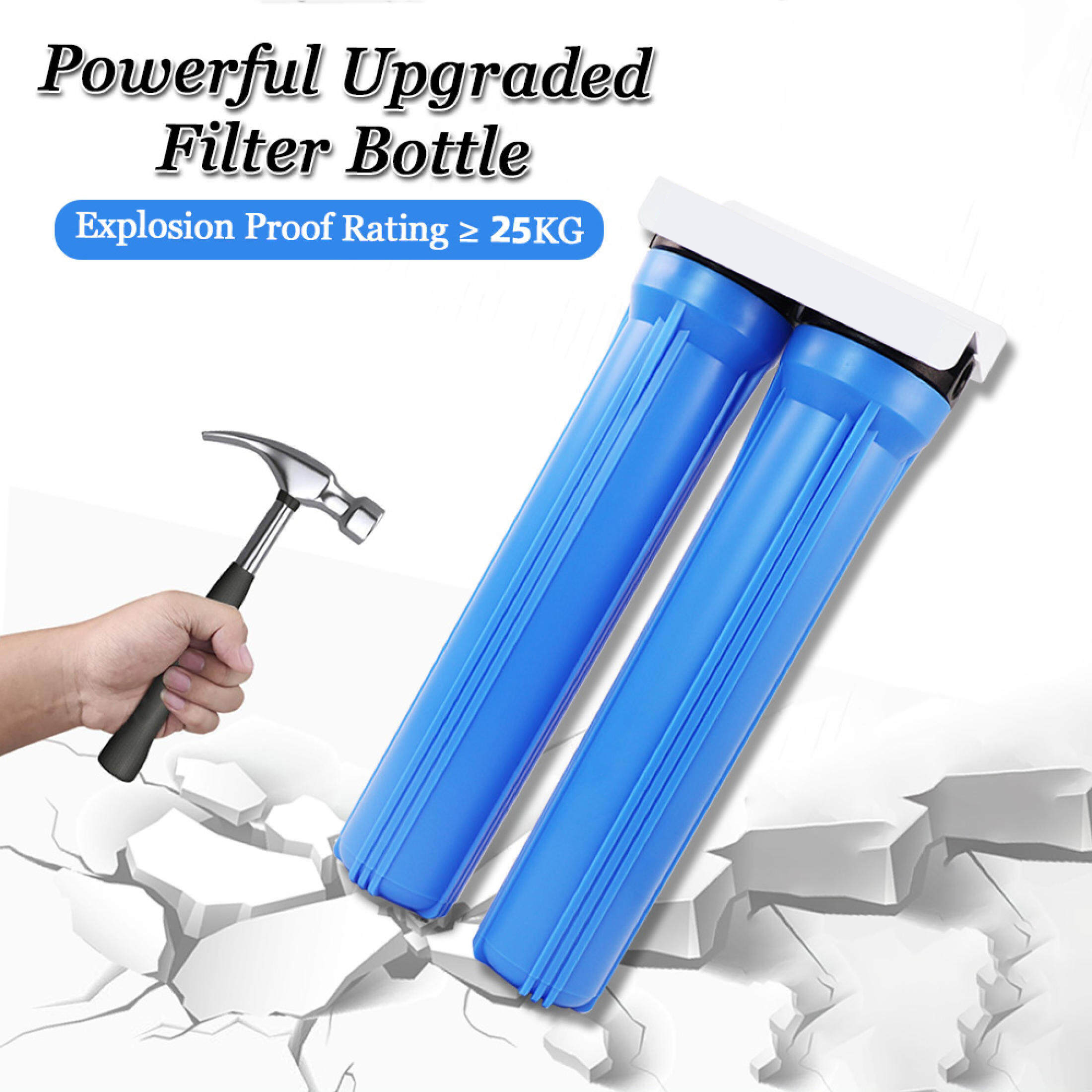 2/3/4 Stage 20 Inch Deep Well Water Filter housing Complete Set Water ...