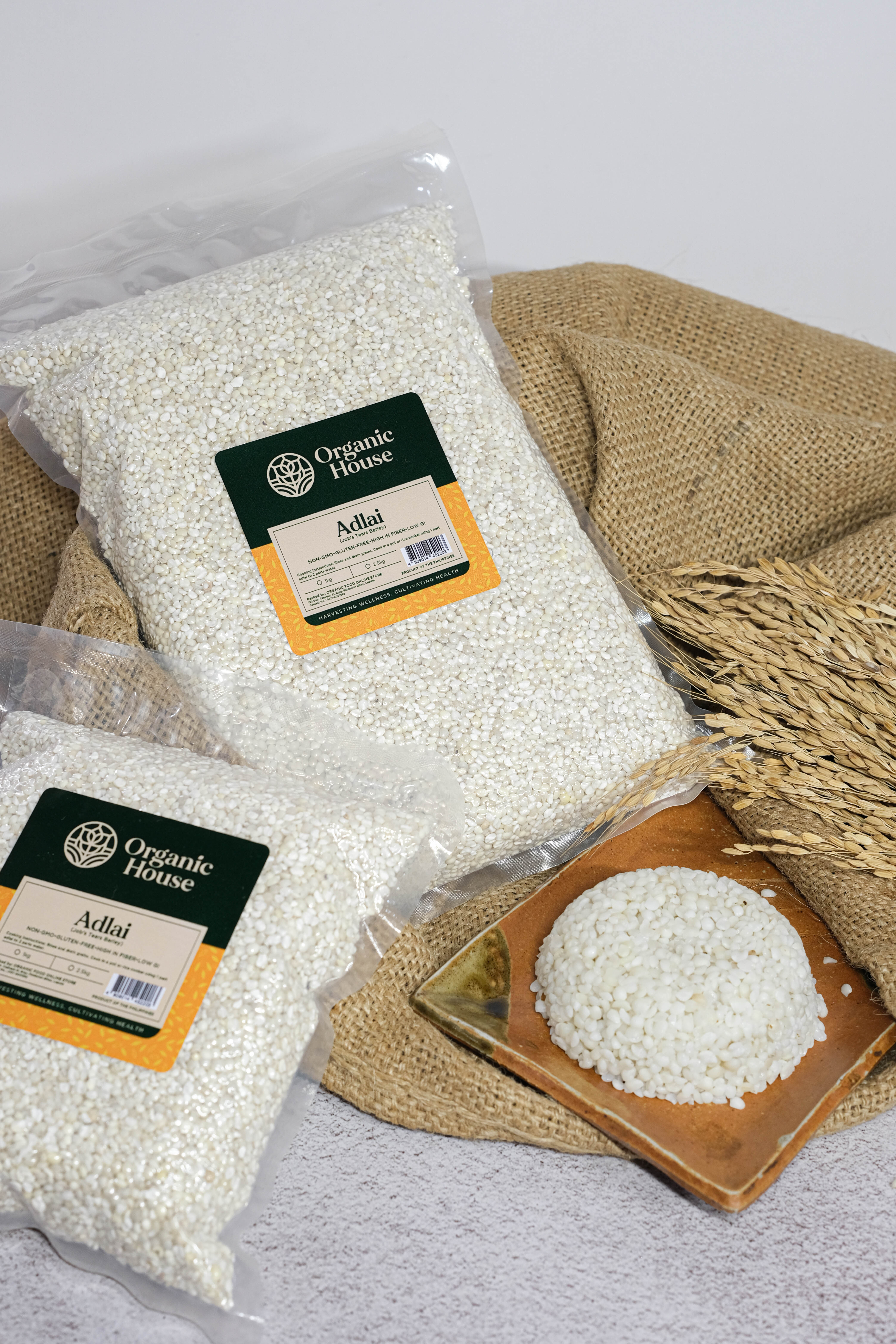 Organic House Adlai Rice bundle of 4kg | Shopee Philippines