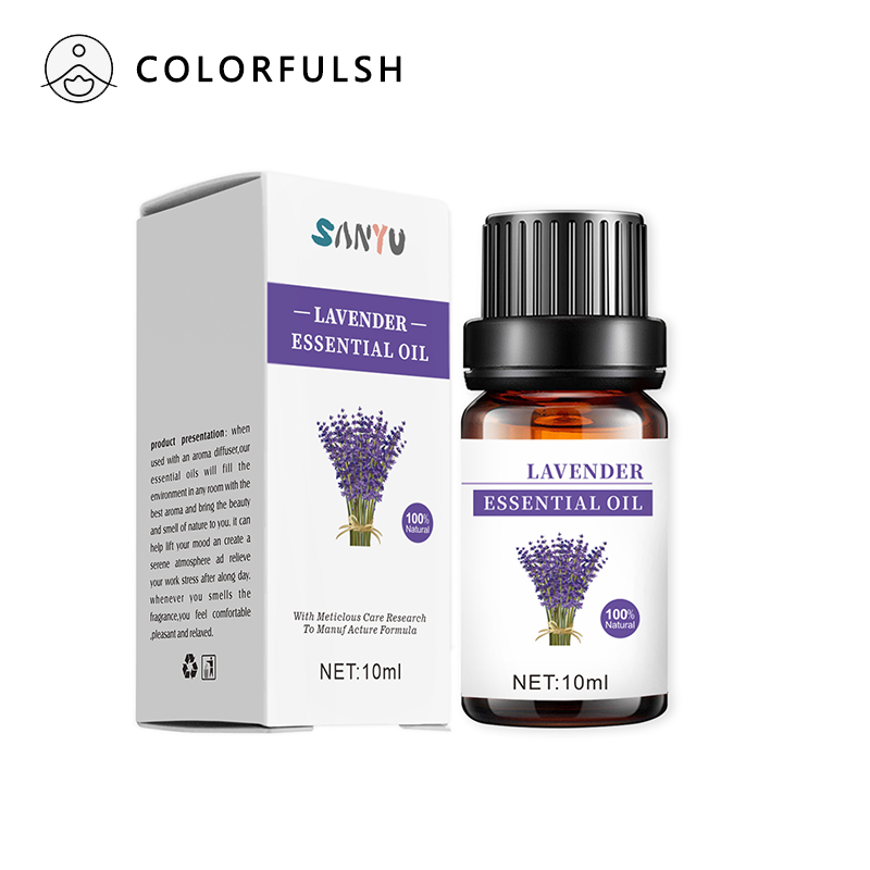 100% Pure Natural Plant Lavender Essential Oil 10ML Water Soluble Oil ...