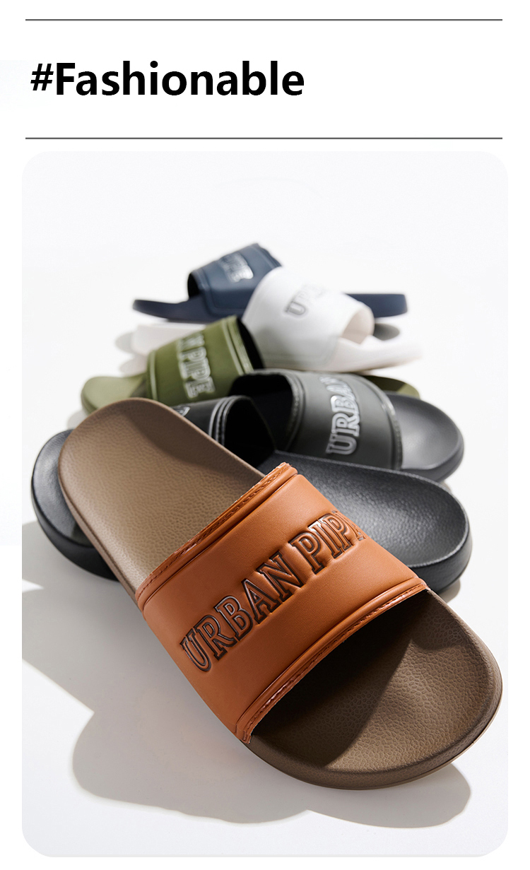 [SIZE:36-44]URBAN PIPE EVA Slippers For Men Non-slip Unisex Slides ...