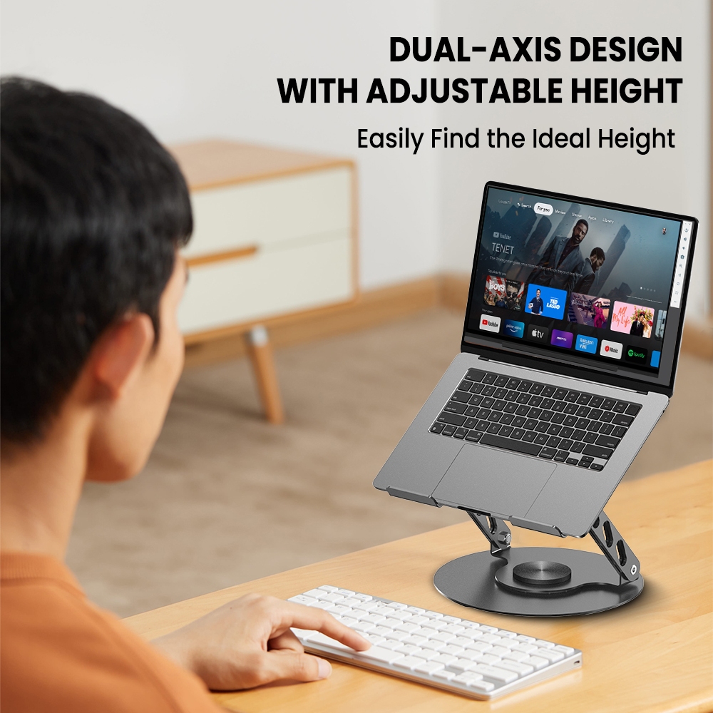 Orashare APH03 Laptop Holder 360 Degree Rotation Laptop Holder ...