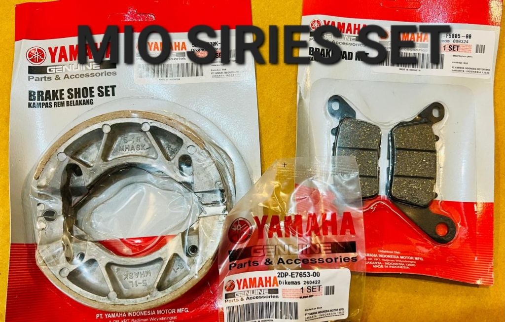 YAMAHA BRAKE SET [MIO] GEAR, GRAVIS, SOUL i 125 , i 125 , FAZZIO ...