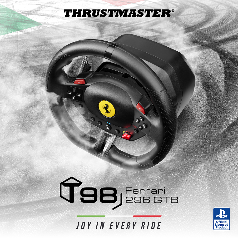 Thrustmaster T98-P Ferrari 296 GTB for PC ,PS5 & PS4 | Shopee Philippines