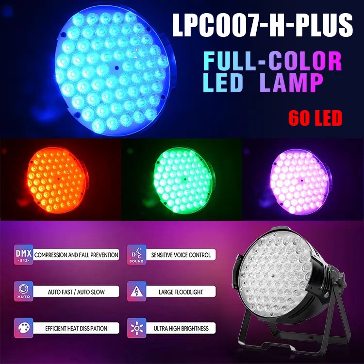 Big Dipper 60 LED*3W LP001-H Plus Stage Lights LED 54*3W RBGW Par ...