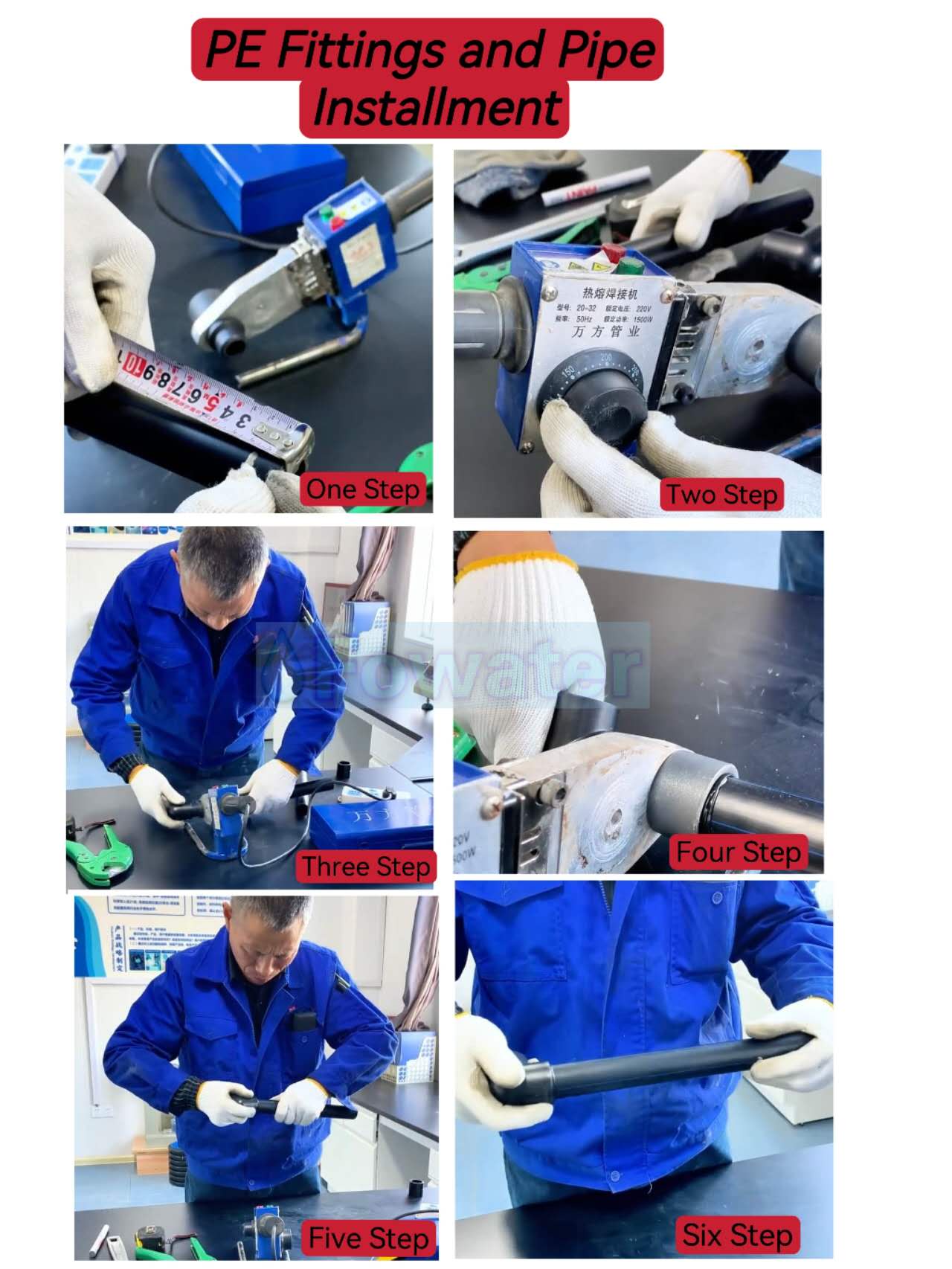 (PE/PPR Pipe Need Fusion Machine)U-PVC Blue/Gray/PPR White/PE Black PIPE( 1" 3/4" 1/2") | Shopee ...