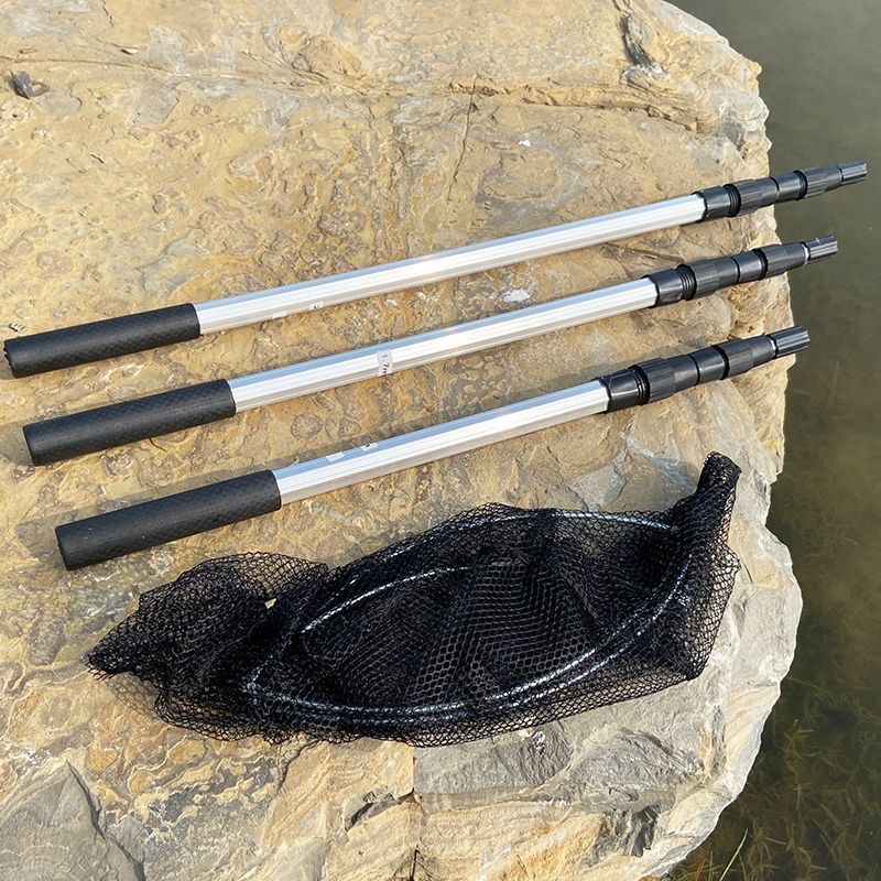 Landing net Fishing Folding Fishing Net Retractable Telescoping ...